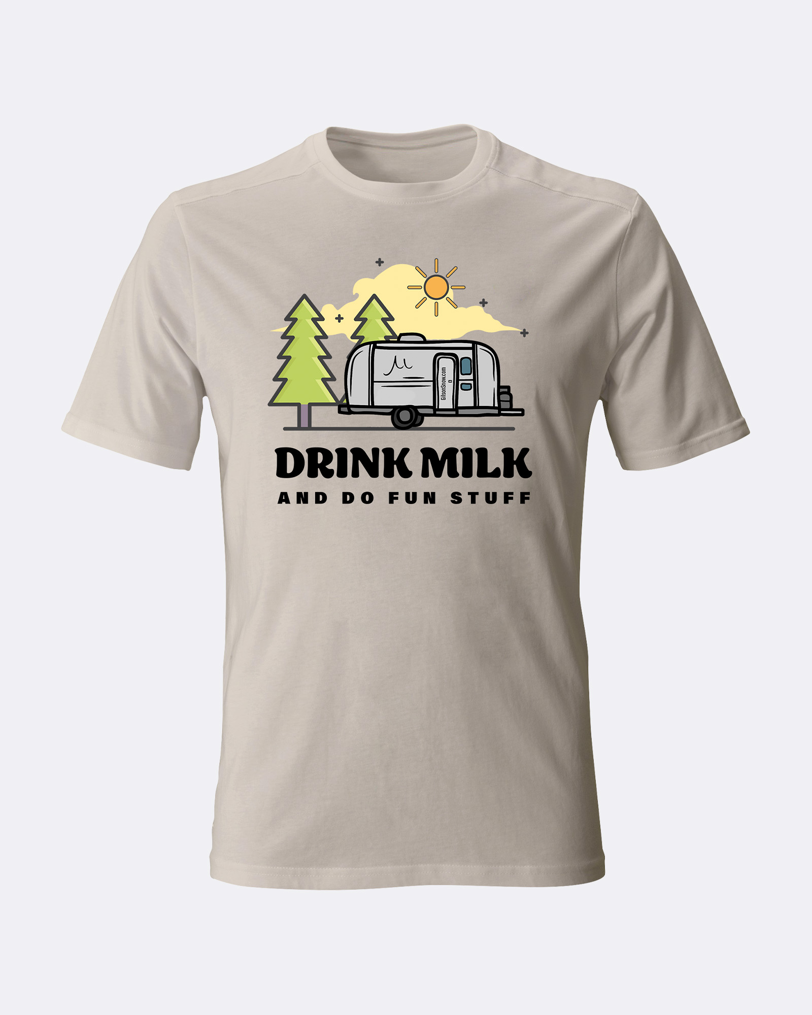 Gear - Drink Milk Tee | GILSON